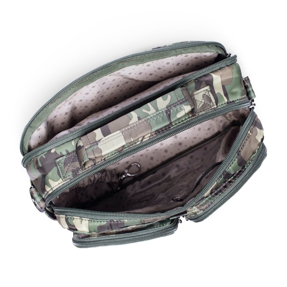 lug | Bags | Lug Navigator Crossbody Bag Nwt Butterfly Grey Or Camo ...